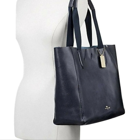 Coach | Bags | Coach Derby Tote In Pebble Leather | Poshmark